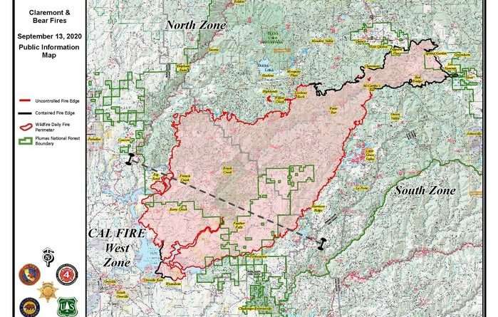 Sept. 13 North Complex Fire UPDATE: Some progress today - Plumas News